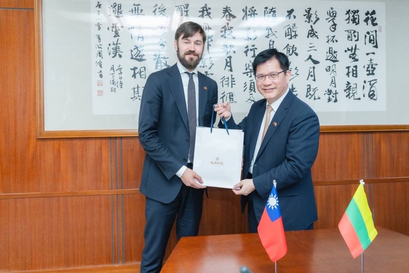Lithuanian parliamentary delegation visits Taiwan in support of ...