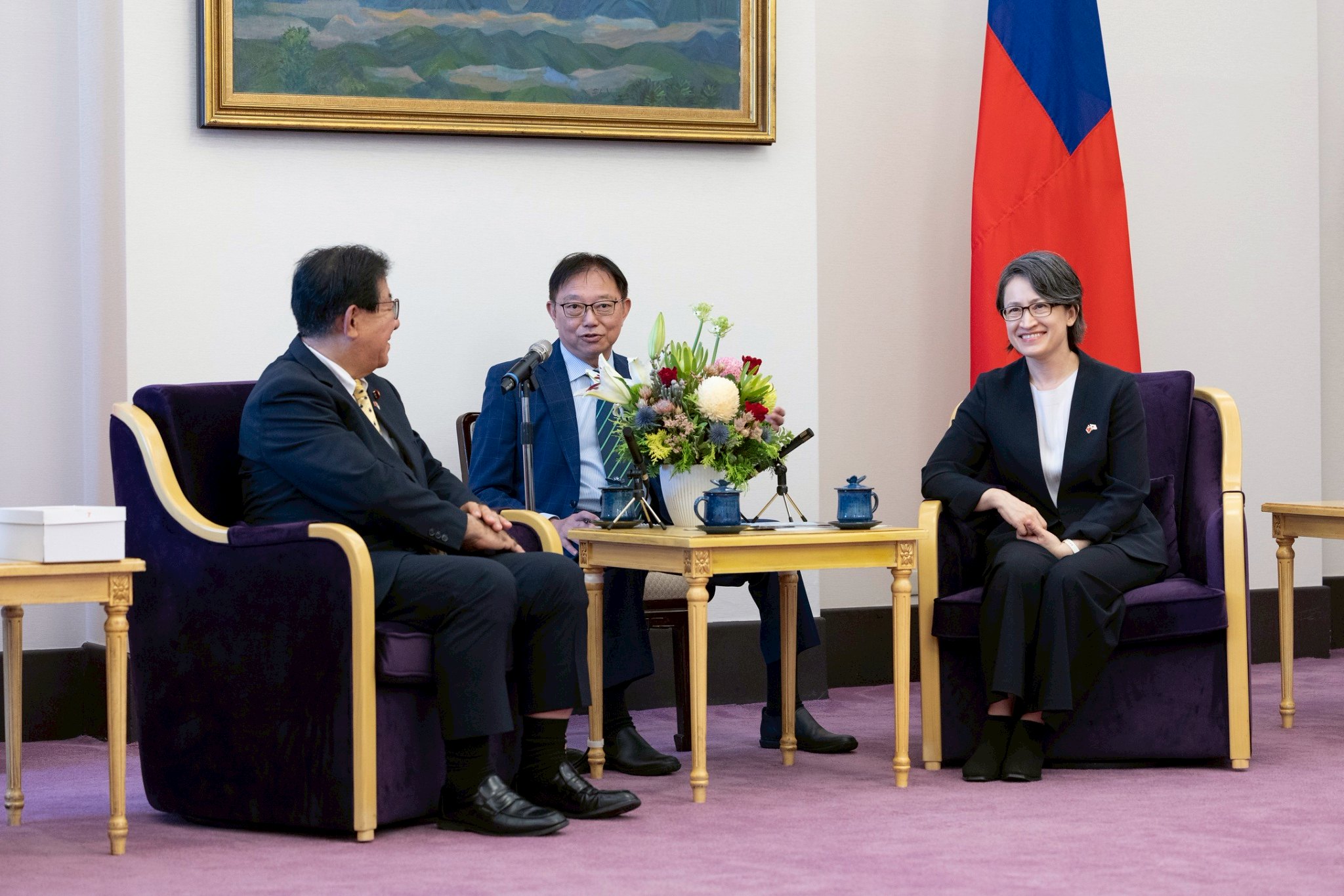 副總統接見日本訪團 盼日本持續支持台灣加入CPTPP-新聞-Rti 中央廣播電臺